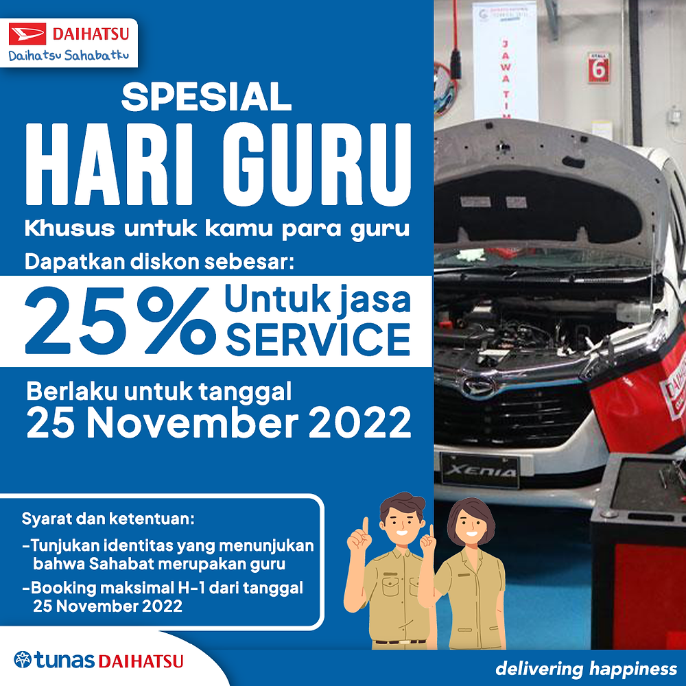 Diskon Spesial Memperingati Hari Guru 2022